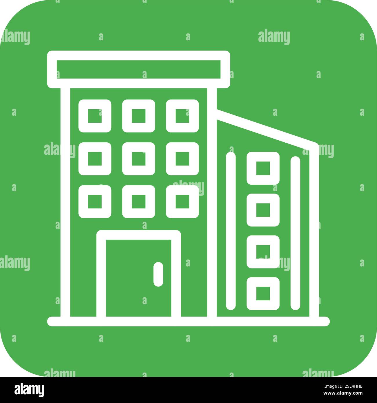 Apartment Vector Icon Design Illustration Stock Vector Image & Art - Alamy