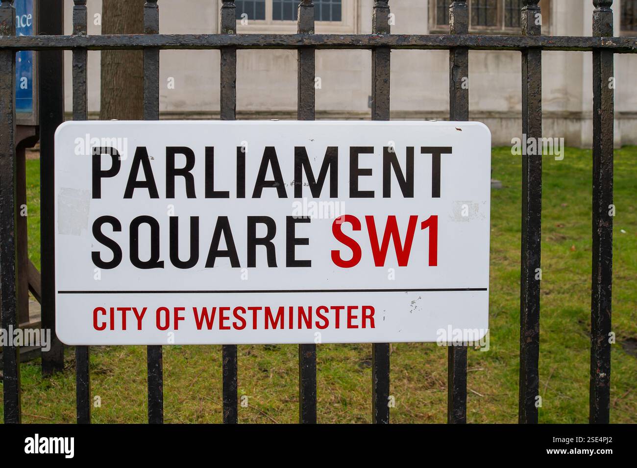 London, UK. 5th February, 2025. A City of Westminster Parliament Square ...