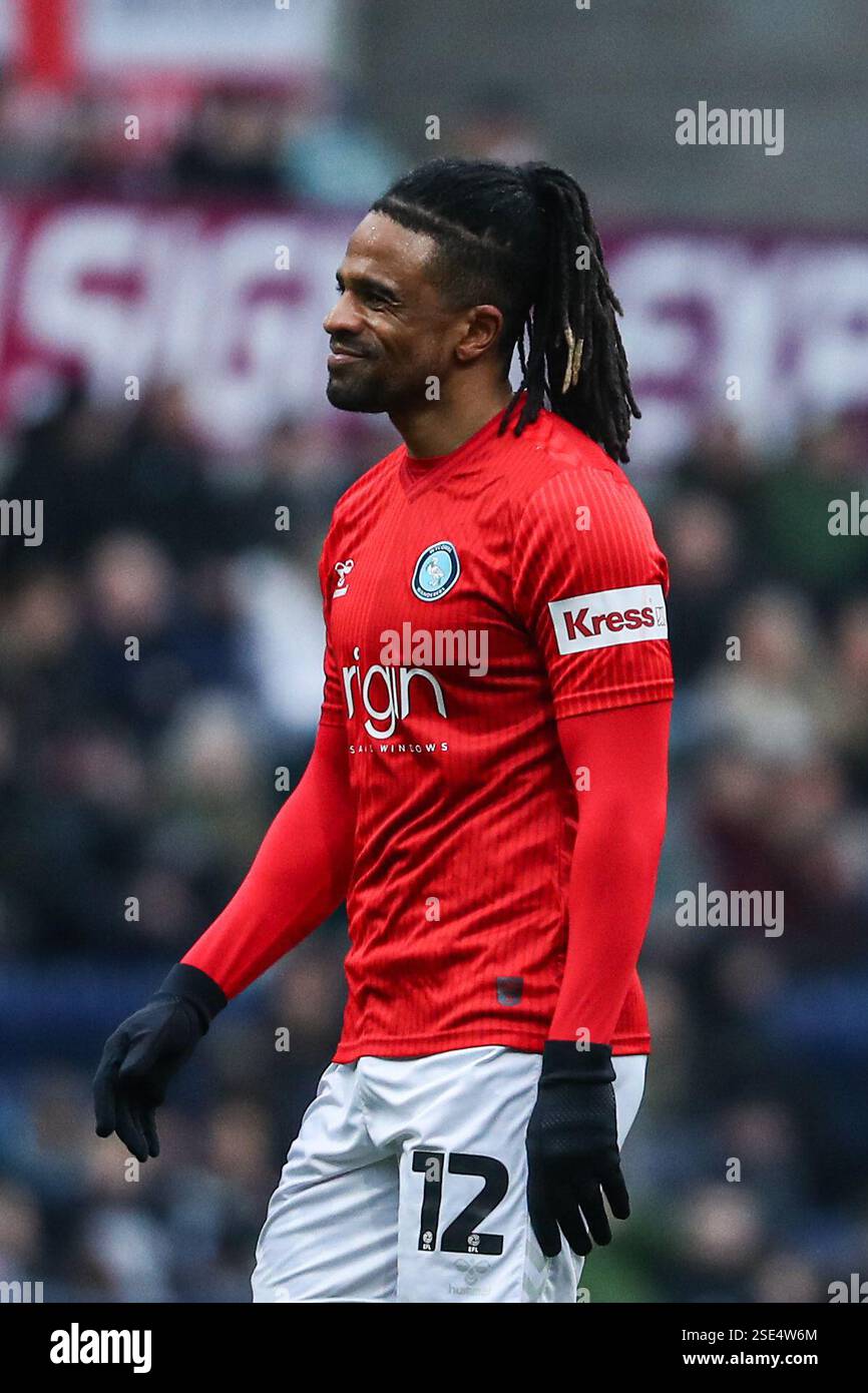 Garath McCleary of Wycombe Wanderers during the Emirates FA Cup match ...