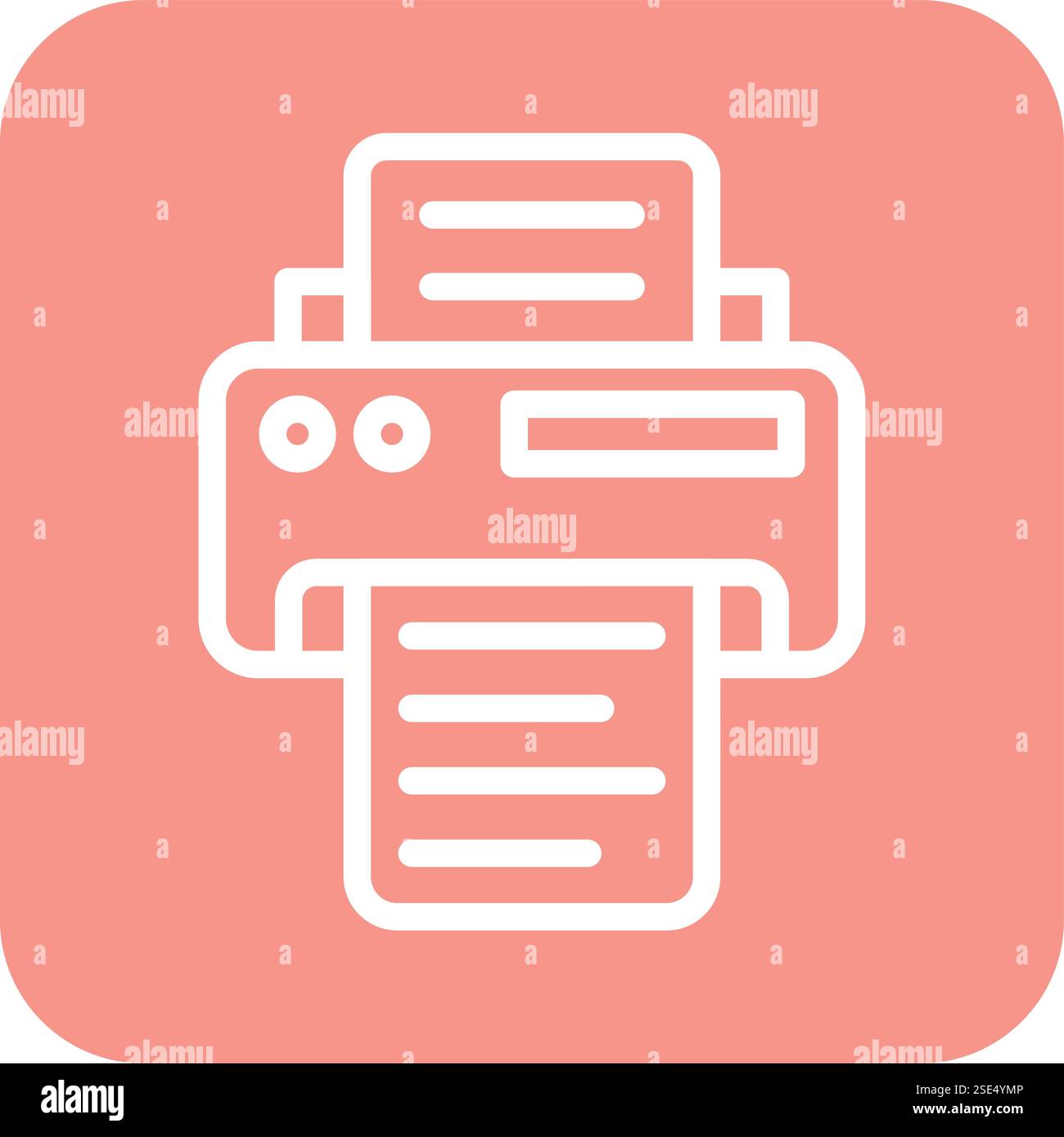 3d printer icon outline hi-res stock photography and images - Alamy