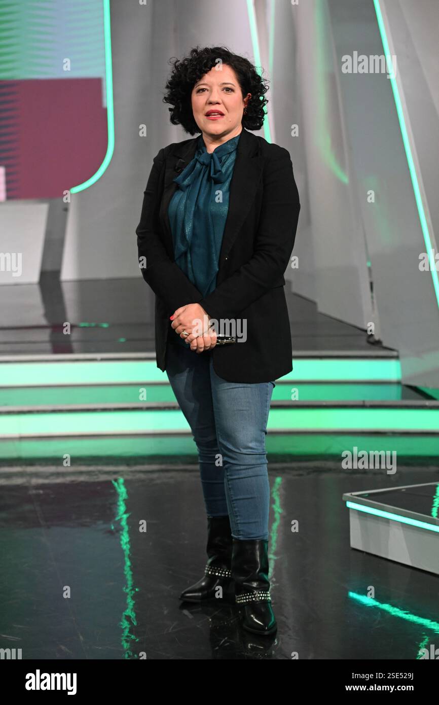 Milan, Italy. 08th Feb, 2025. Milan, TV -TALK RAI 3 television ...