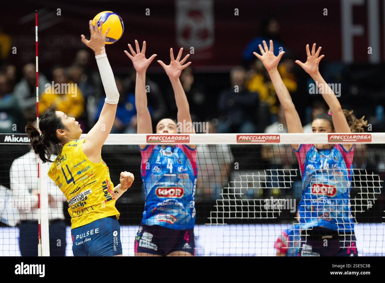 Ting Zhu (Conegliano) during Women Volleyball Italian Cup Frecciarossa ...