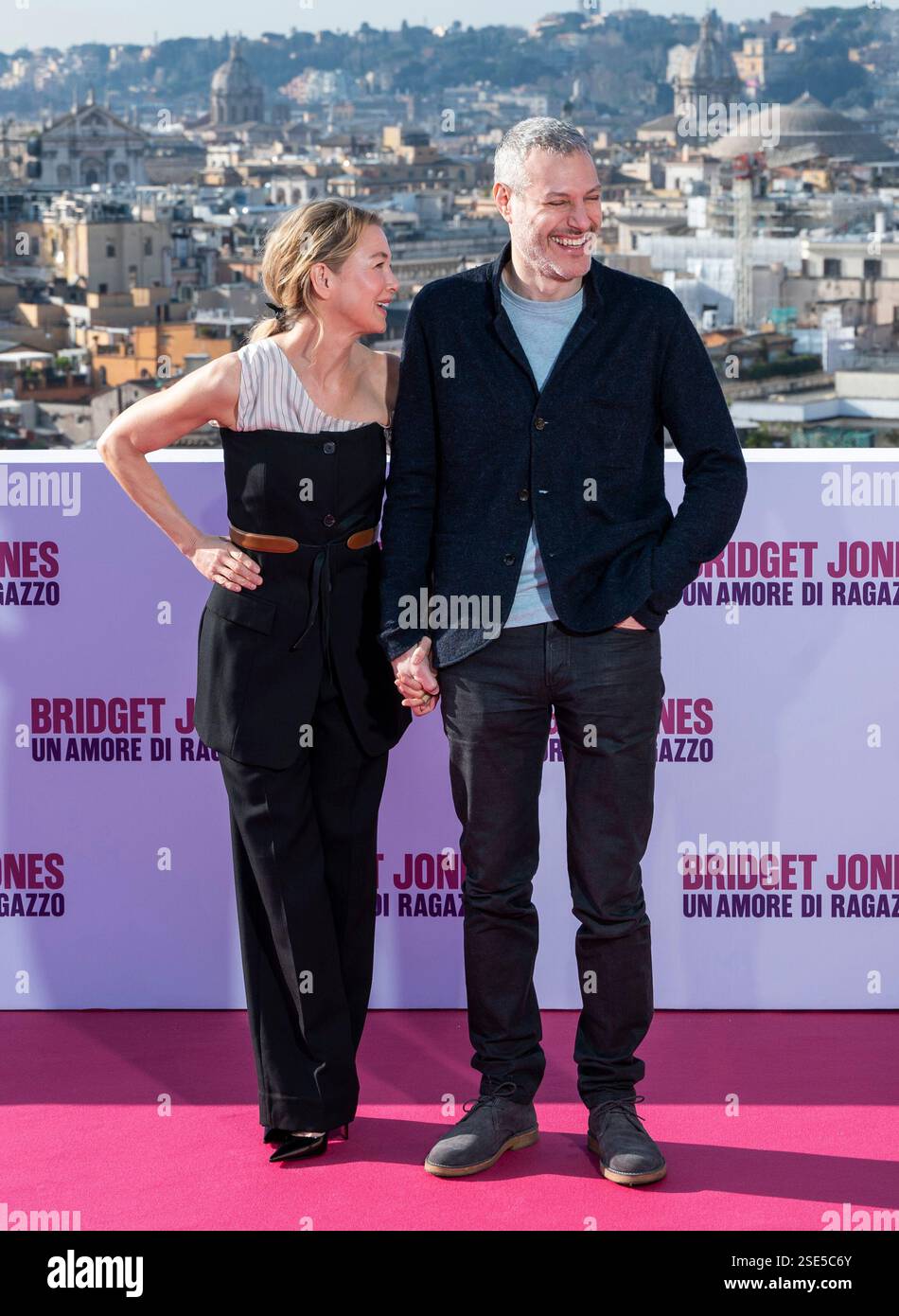 February 6, 2025 - Actress RENEE ZELLWEGER and the cast of Mad About ...