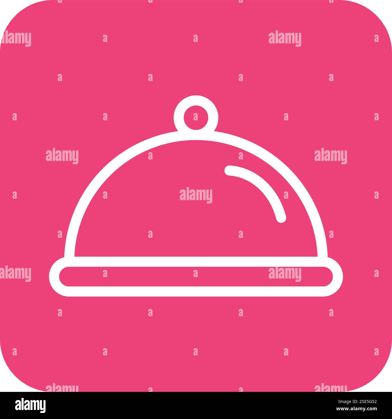 Cloche Vector Icon Design Illustration Stock Vector Image & Art - Alamy