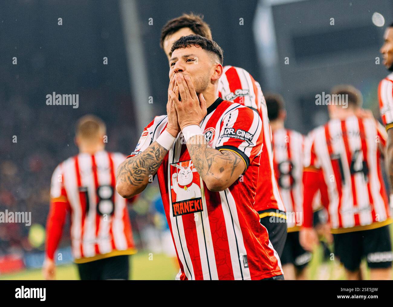 Sheffield, England, 8th February 2025. Gustavo Hamer of Sheffield ...