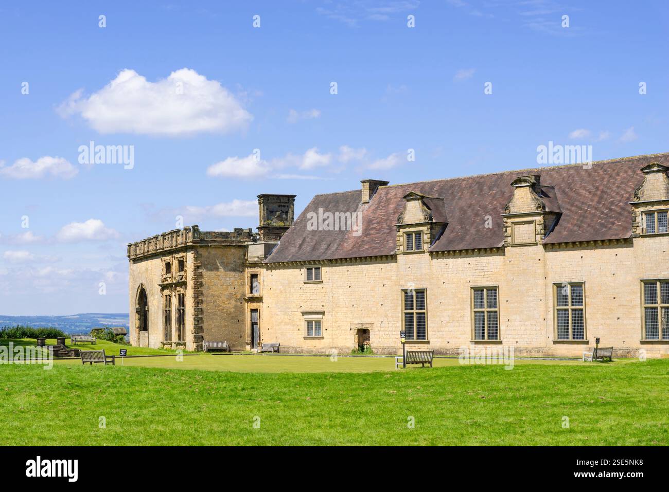 Bolsover castle Riding house Bolsolver Castle Bolsover Derbyshire ...