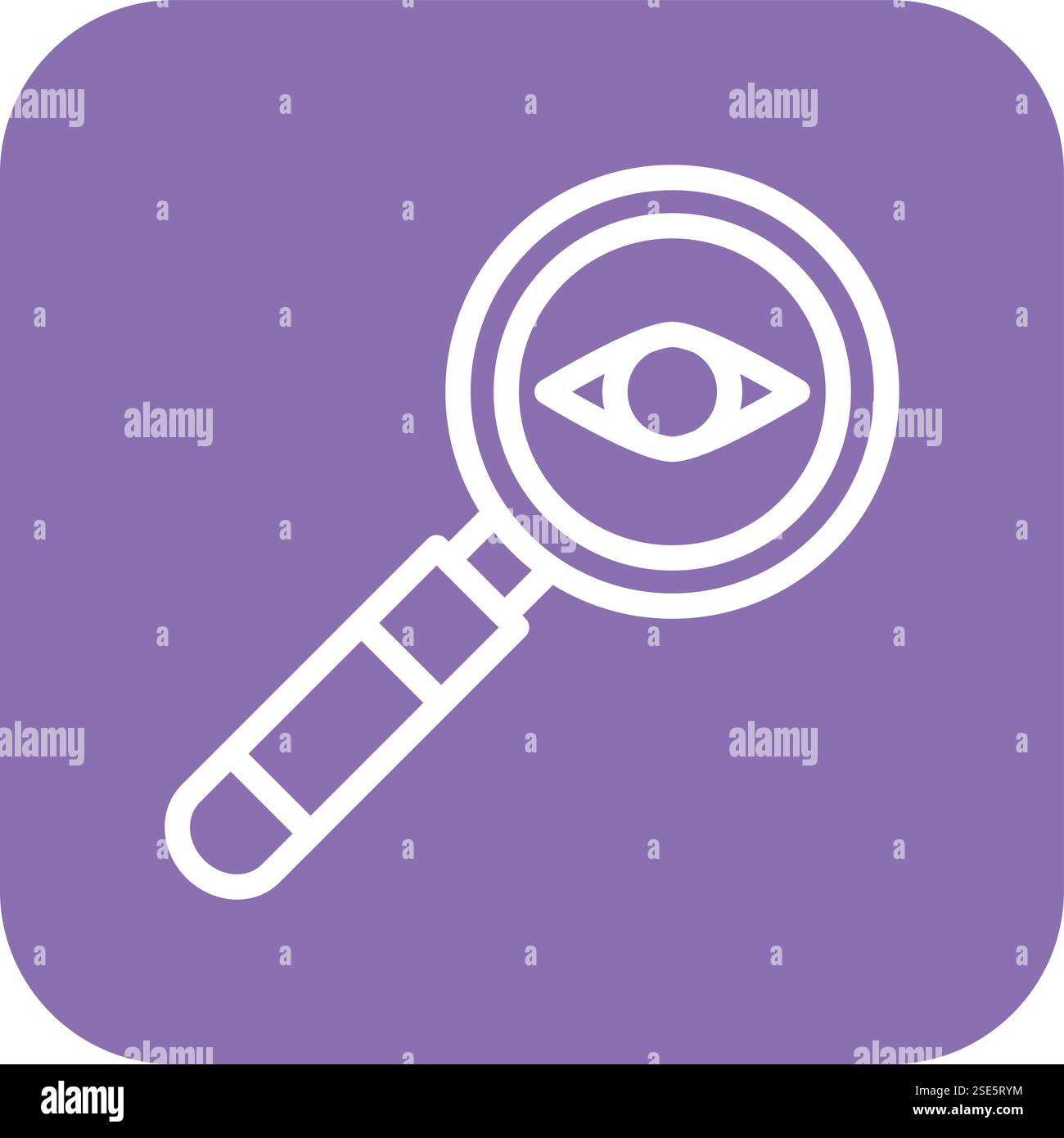 Eye Test Vector Icon Design Illustration Stock Vector Image & Art - Alamy