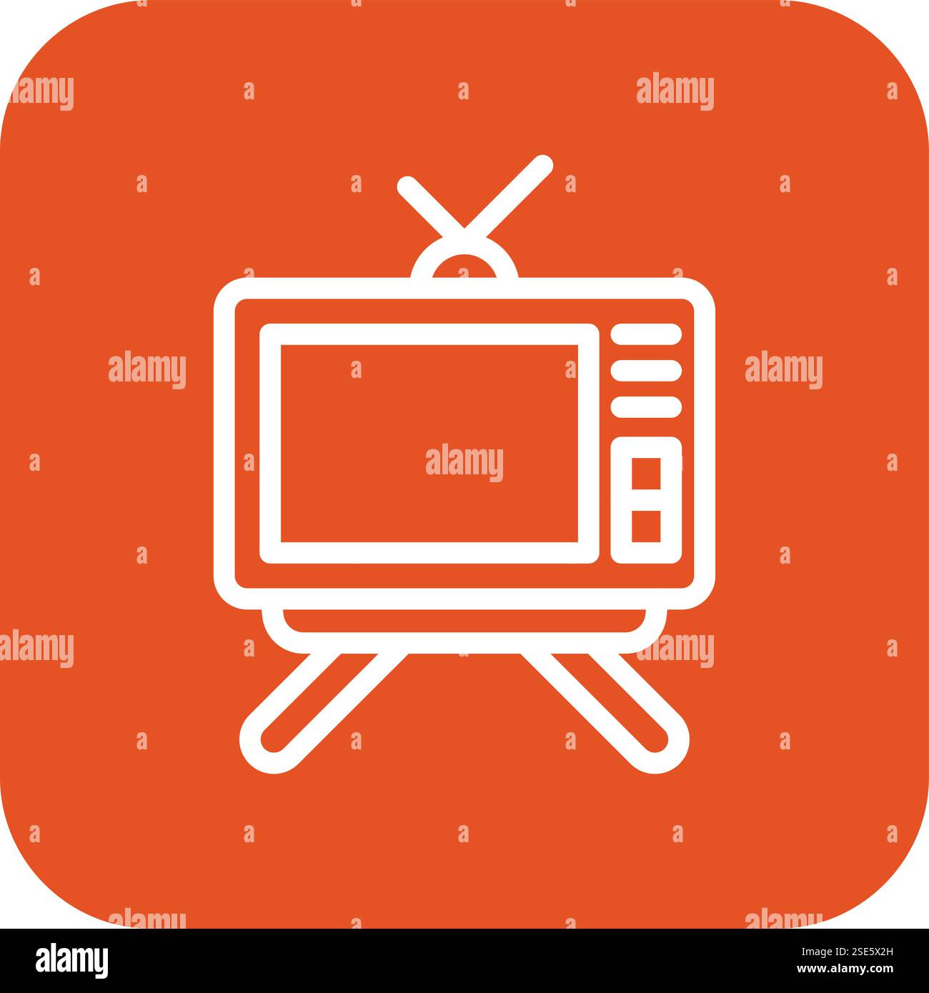 Tv sign illustration vector Stock Vector Images - Alamy