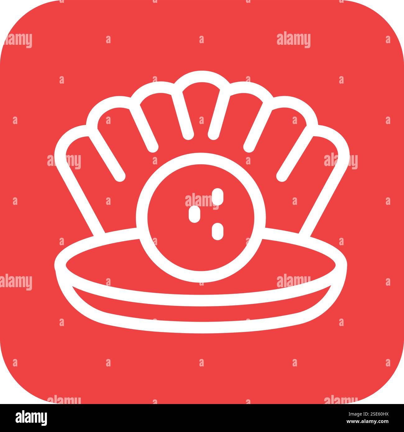 Pearl icon logo sign Cut Out Stock Images & Pictures - Alamy