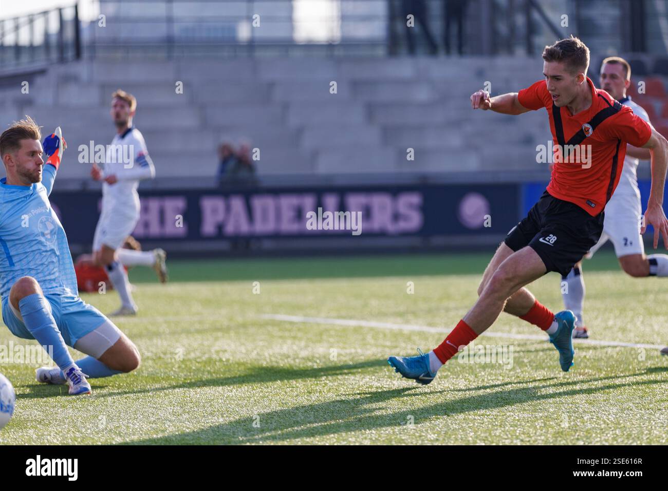 Amsterdam, Netherlands. 08th Feb, 2025. AMSTERDAM 08-02-2025, Sportpark ...