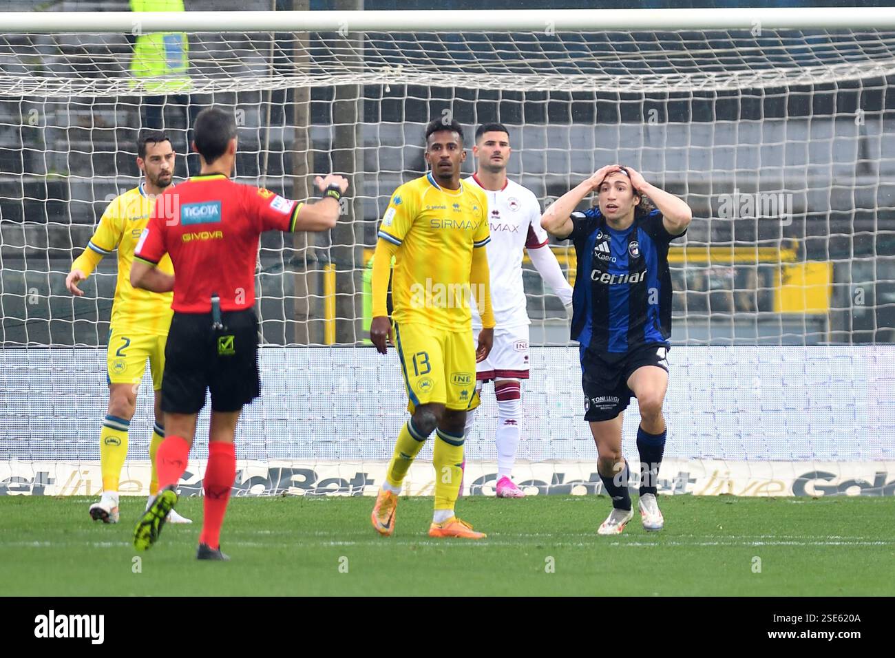 Pisa, Italy. 08th Feb, 2025. Alexander Lind (Pisa) during AC Pisa vs AS ...