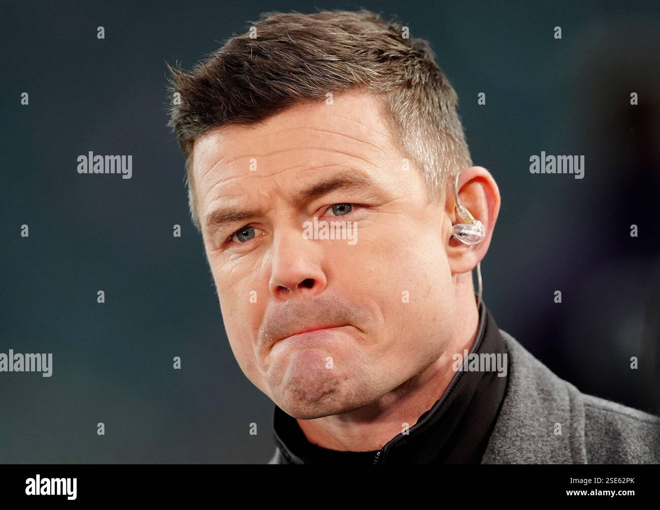 Former rugby player Brian O'Driscoll ahead of the Guinness Men's Six ...
