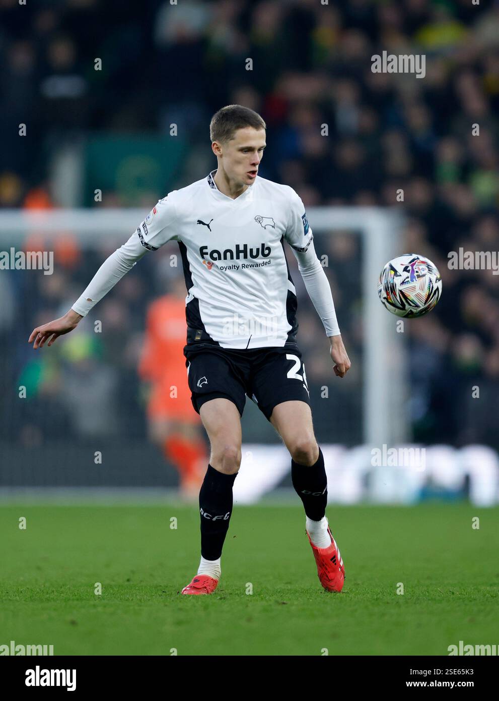 Derby County's Harrison Armstrong during the Sky Bet Championship match ...