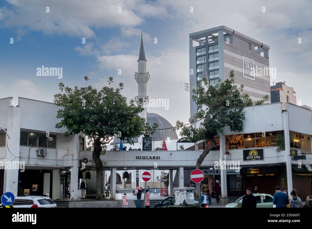Grand Mosque of Mersin Akdeniz/ Mersin Turkey Turkiye, Ulu Çarşı ...