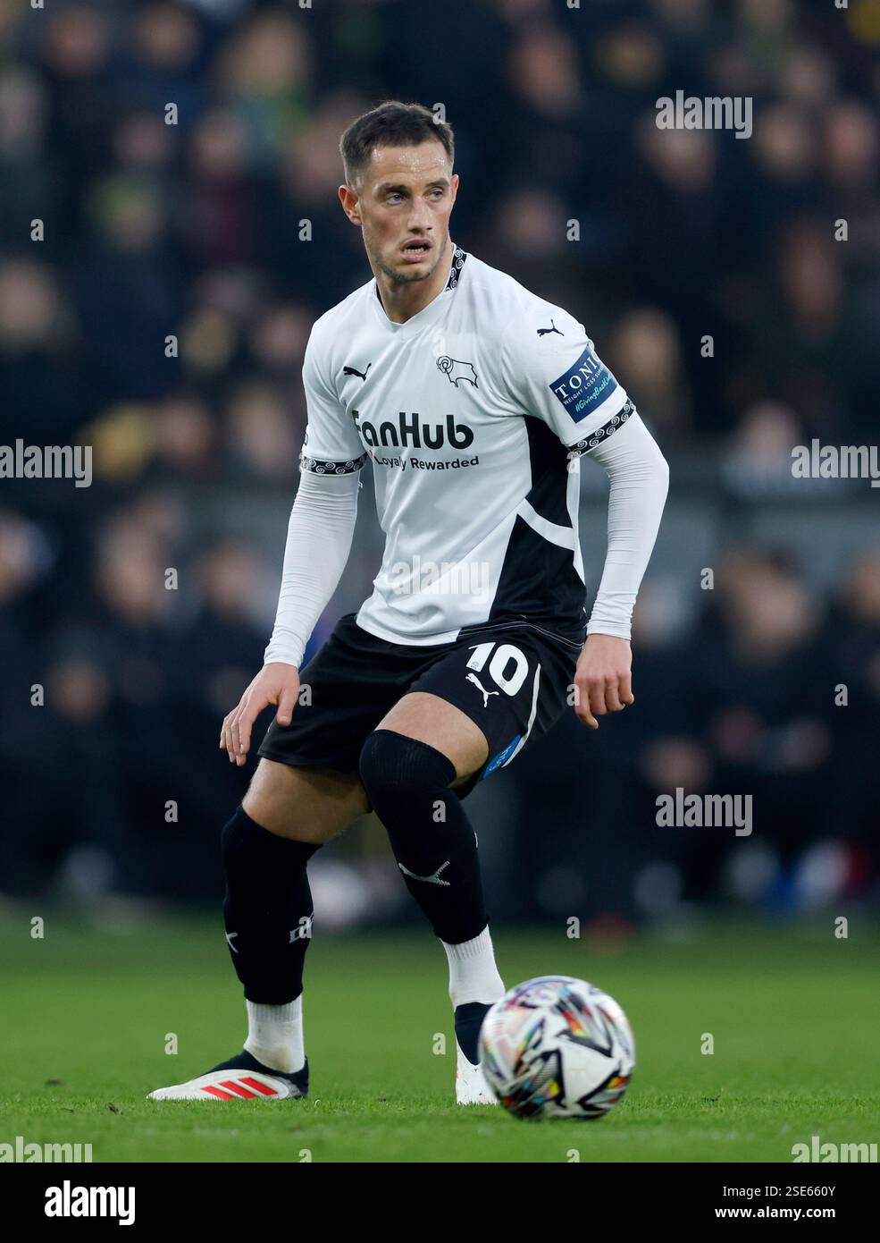 Derby County's Jerry Yates during the Sky Bet Championship match at ...