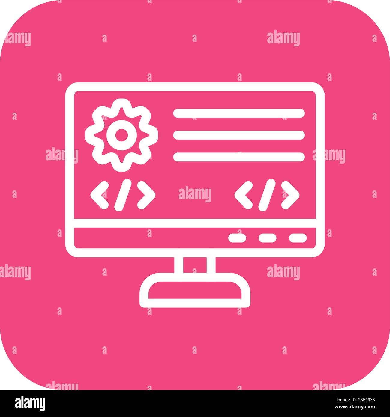 Backend vector vectors hi-res stock photography and images - Alamy