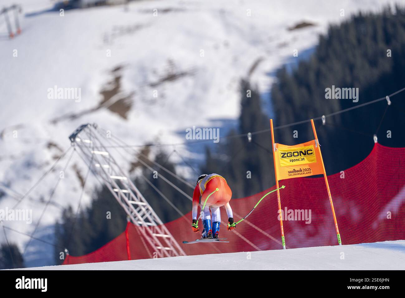 Saalbach, Austria. 08th Feb, 2025. SAALBACH, AUSTRIA - FEBRUARY 8 ...