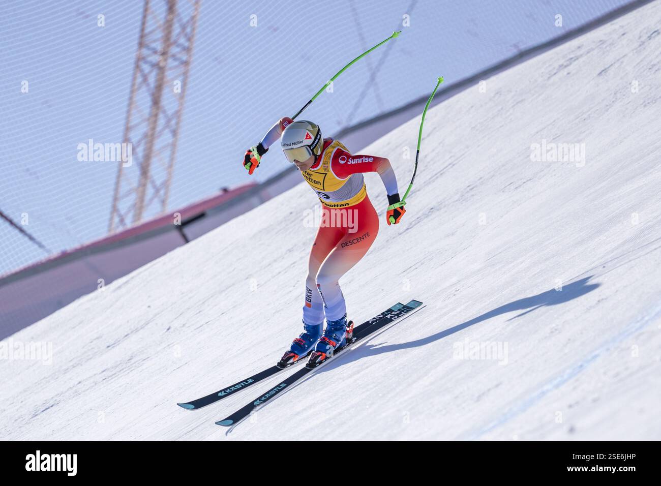 Saalbach, Austria. 08th Feb, 2025. SAALBACH, AUSTRIA - FEBRUARY 8 ...