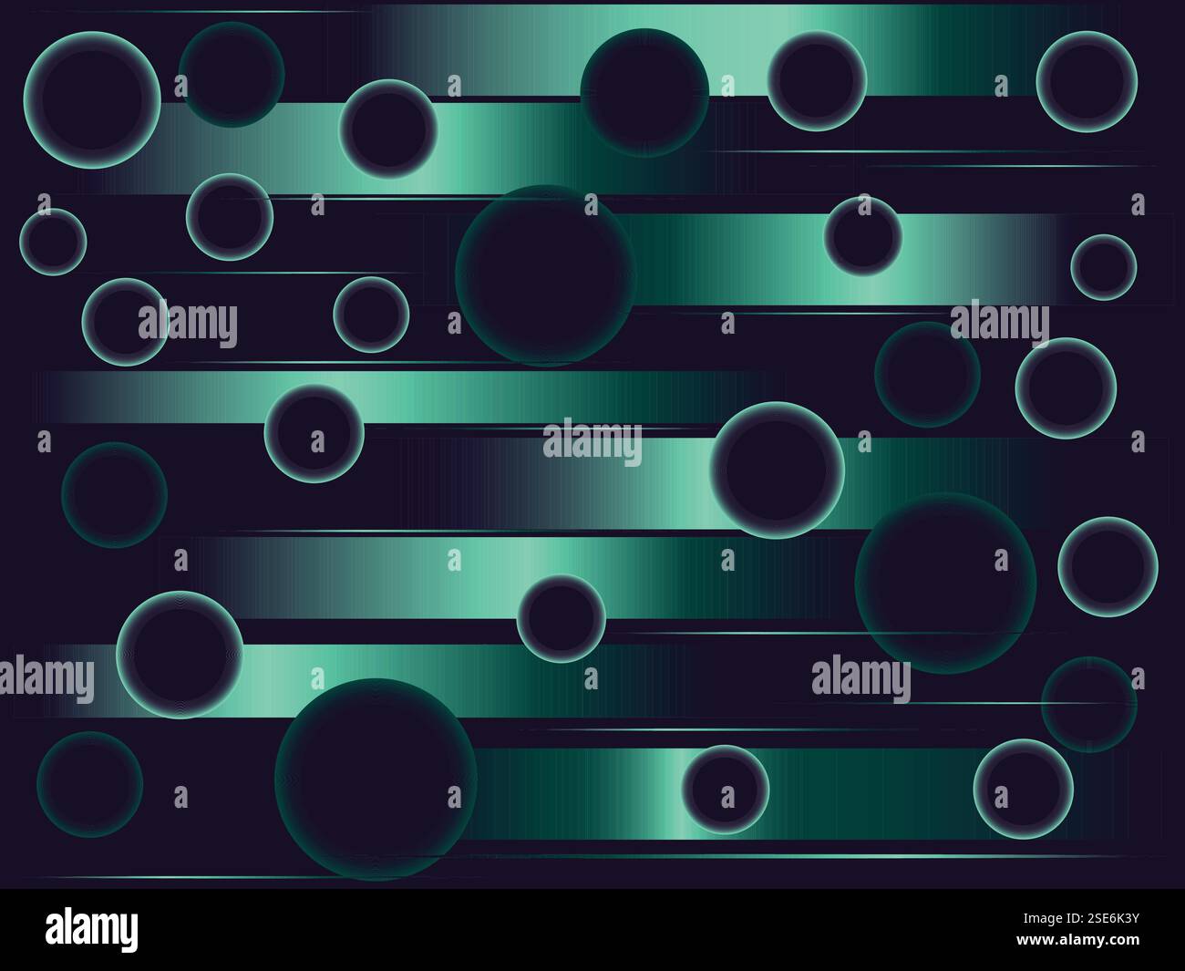 Abstract background with circles , stripes; cool backdrop illustration ...