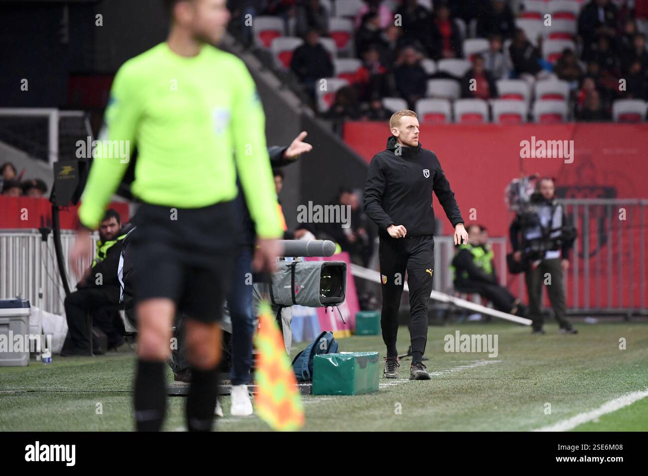 Edward STILL (Entraineur adjoint Lens RCL) during the Ligue 1 McDonald ...