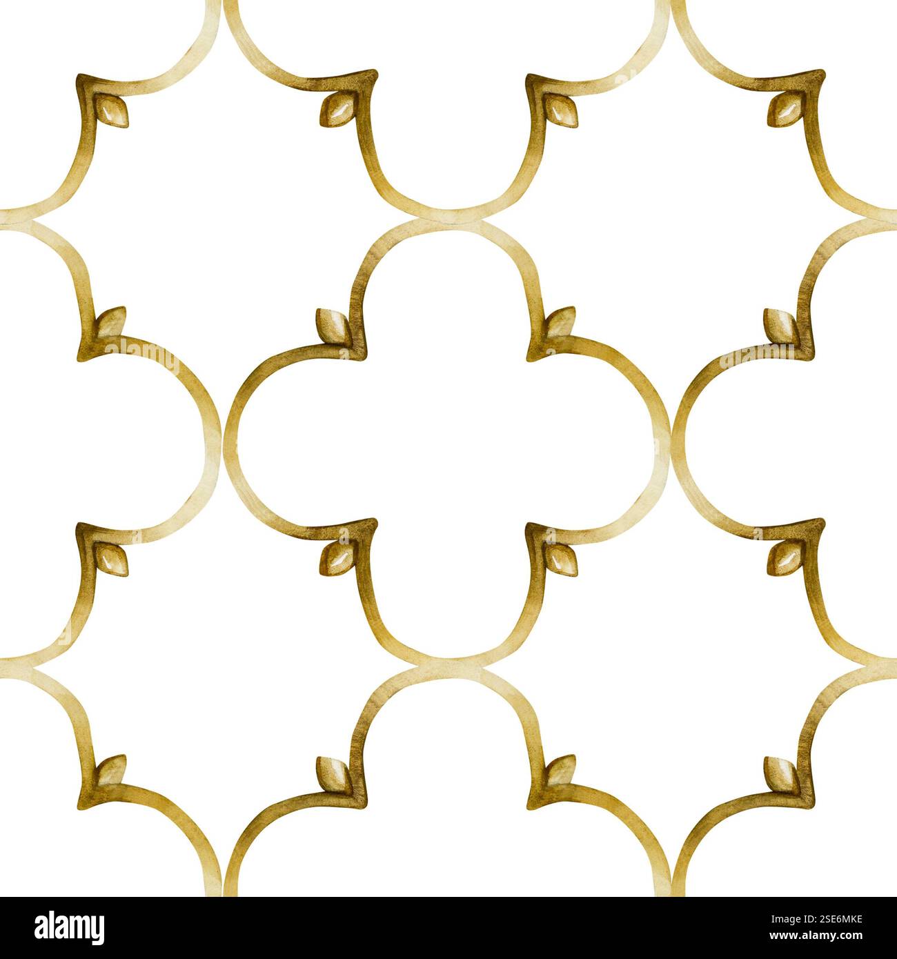 Islamic pattern watercolor hi-res stock photography and images - Alamy