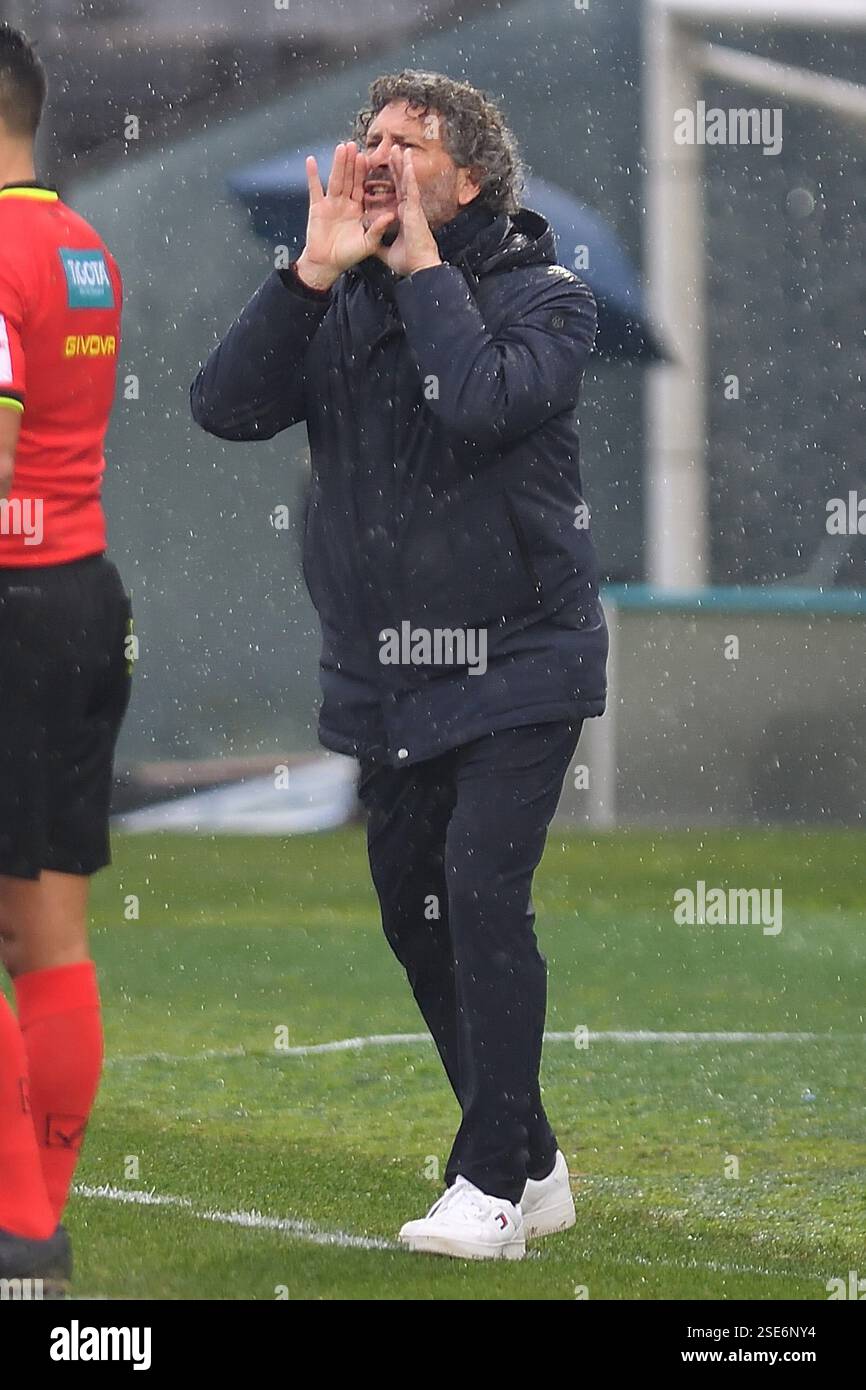 Pisa, Italy. 08th Feb, 2025. Head coach of Cittadella Alessandro Dal Canto during AC Pisa vs AS ...