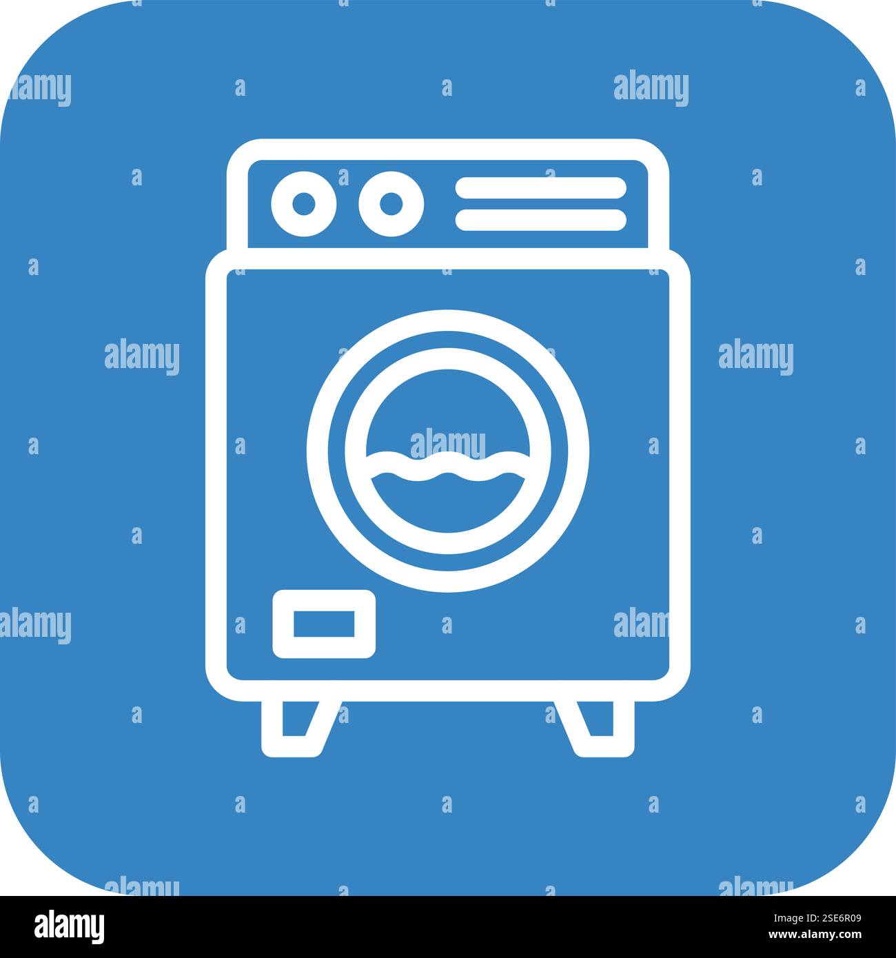 Washing Machine Vector Icon Design Illustration Stock Vector Image ...