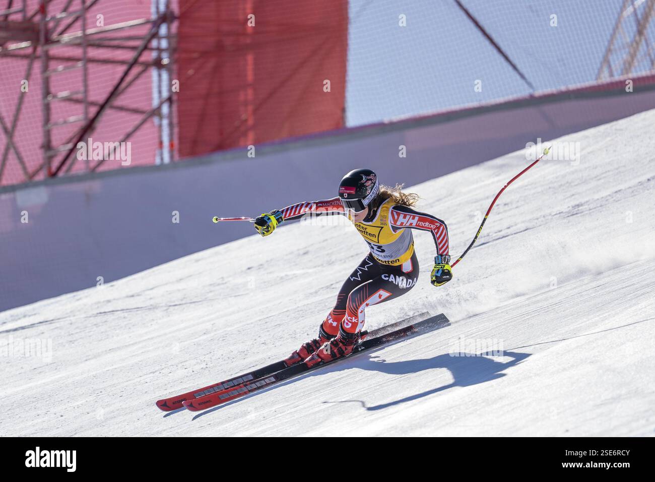 Saalbach, Austria. 08th Feb, 2025. SAALBACH, AUSTRIA - FEBRUARY 8 ...