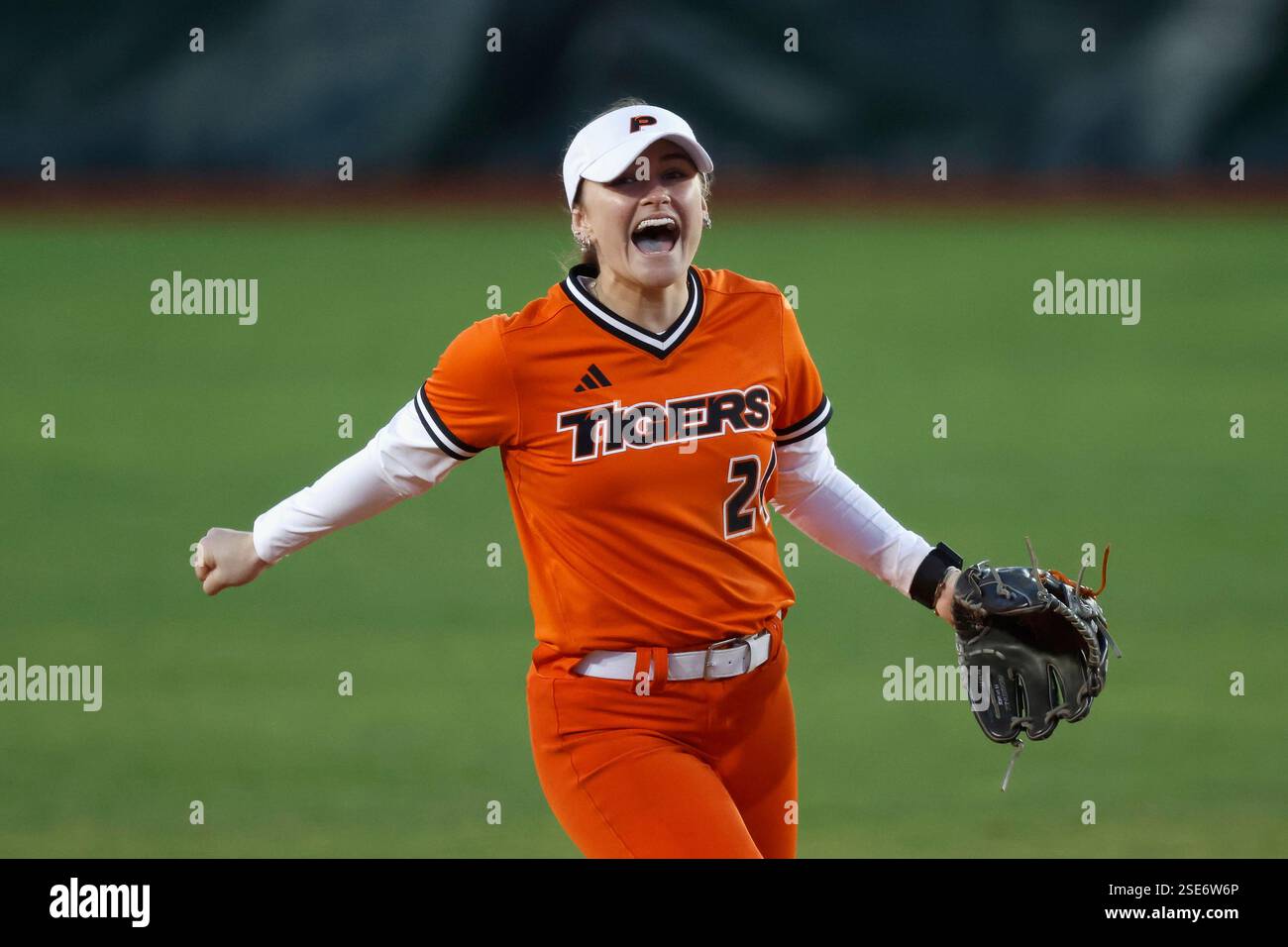 Peyton Clifford #24 of Pacific reacts after a play against Fresno State ...