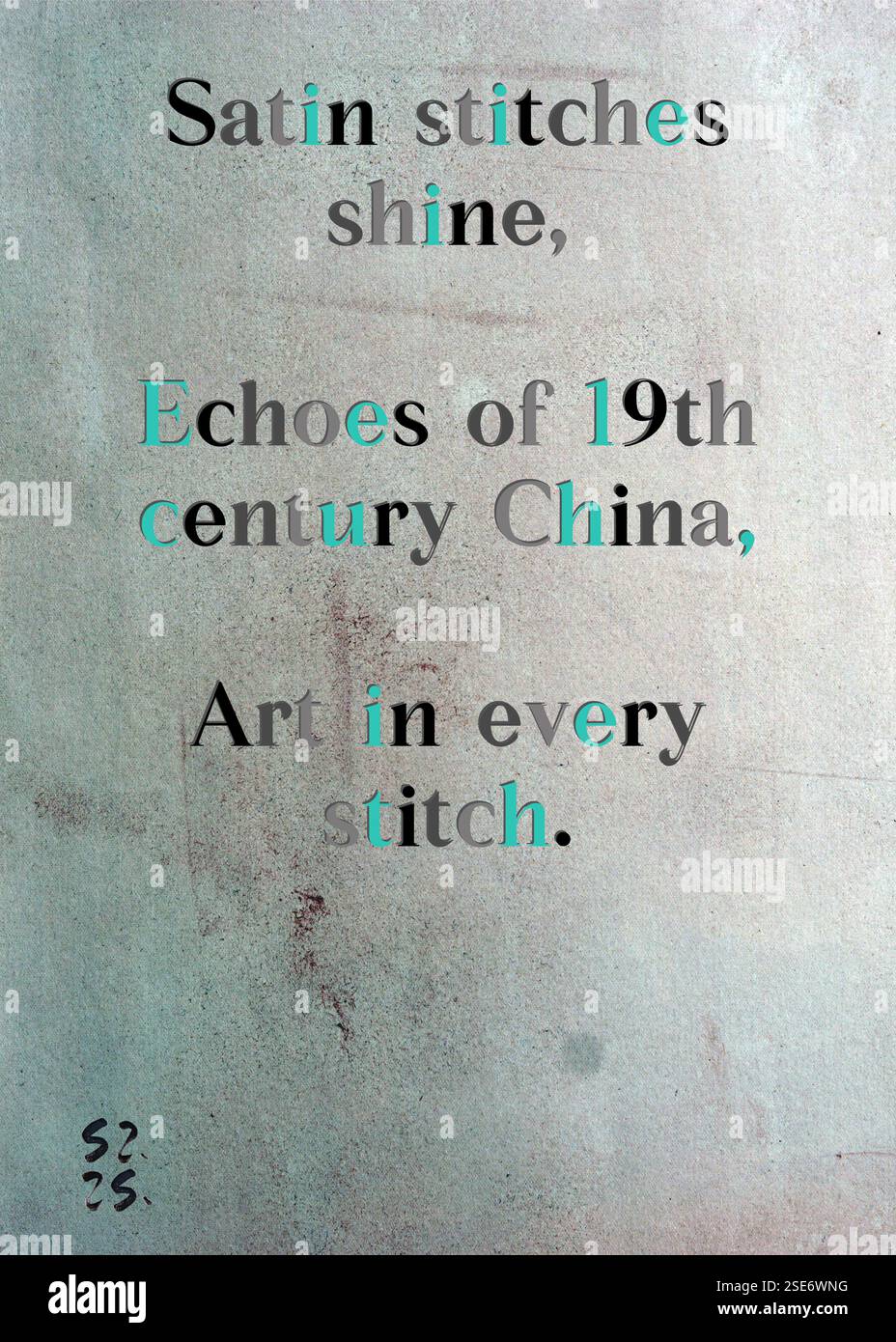 Satin stitches shine, Echoes of 19th century China, Art in every stitch ...