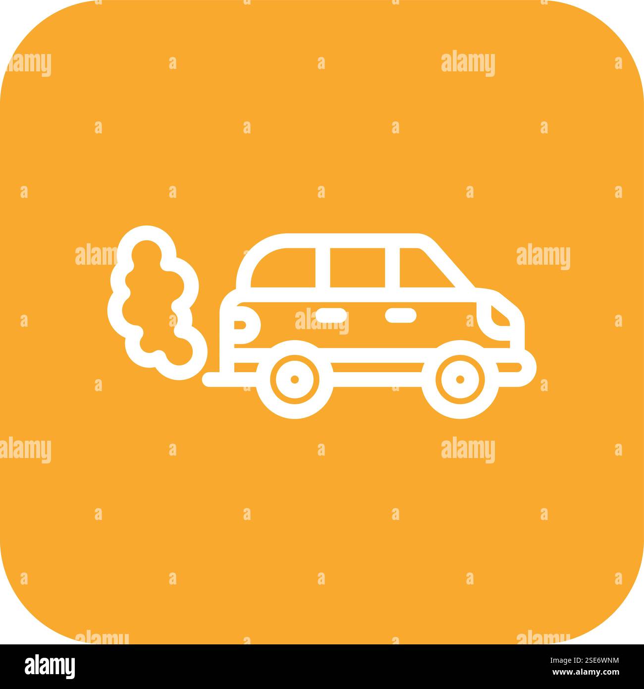 Smoke icon vector logo Cut Out Stock Images & Pictures - Alamy