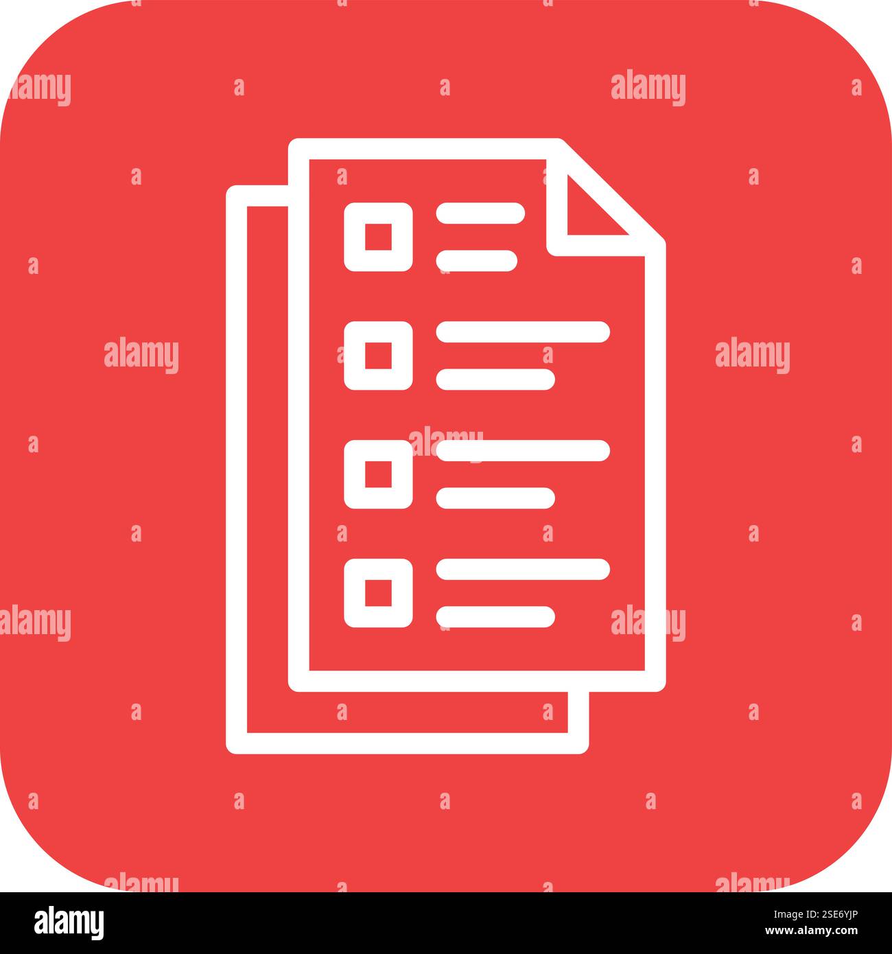 Files Vector Icon Design Illustration Stock Vector Image & Art - Alamy