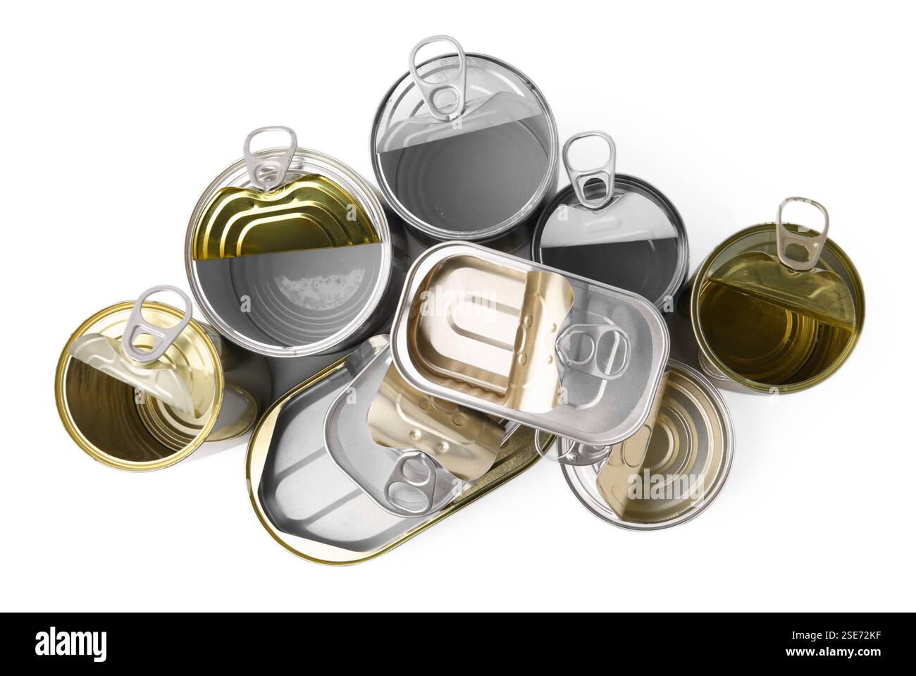 Top view open disposable Cut Out Stock Images & Pictures - Alamy