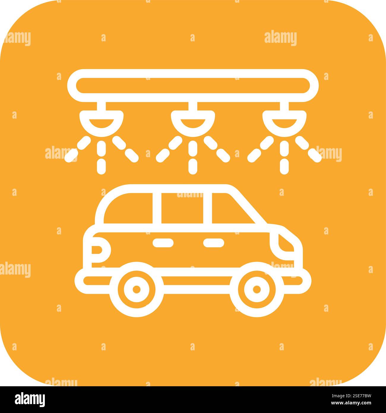 Vector car wash flat hi-res stock photography and images - Alamy