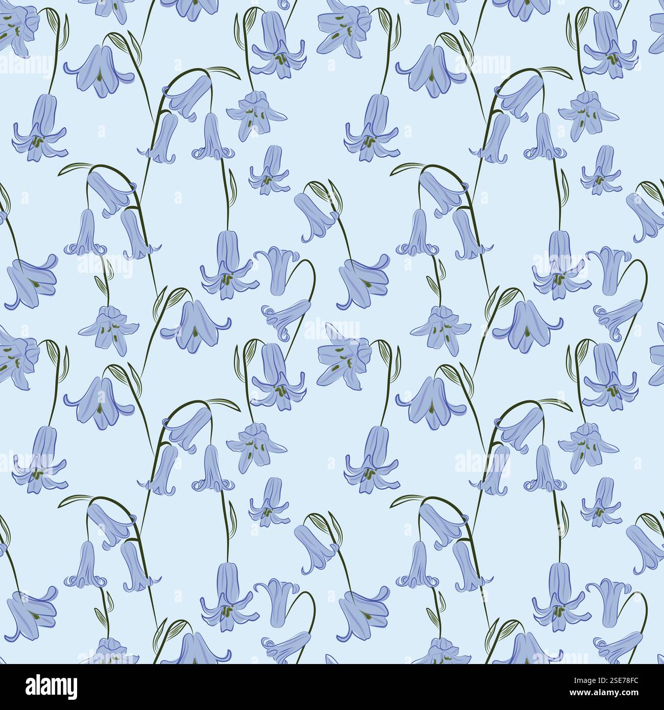 Abstract botanical motifs Stock Vector Images - Alamy