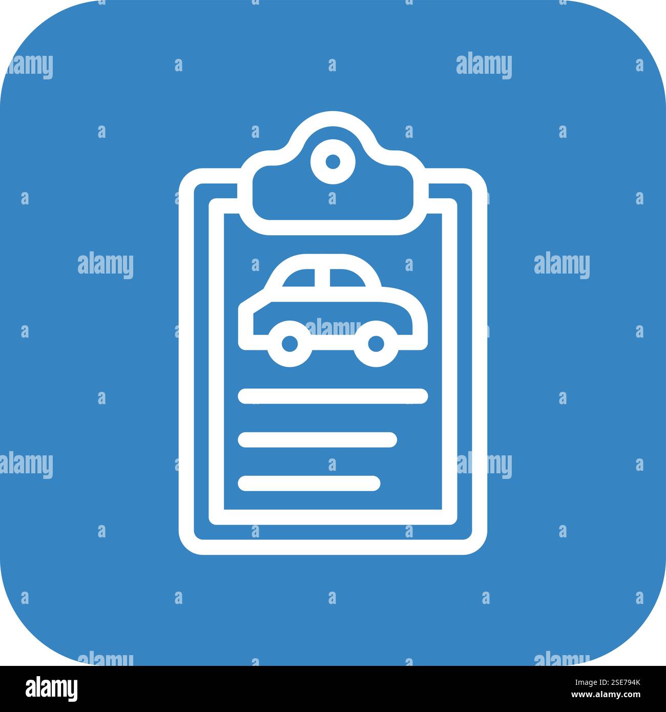 Car document Vector Icon Design Illustration Stock Vector Image & Art ...