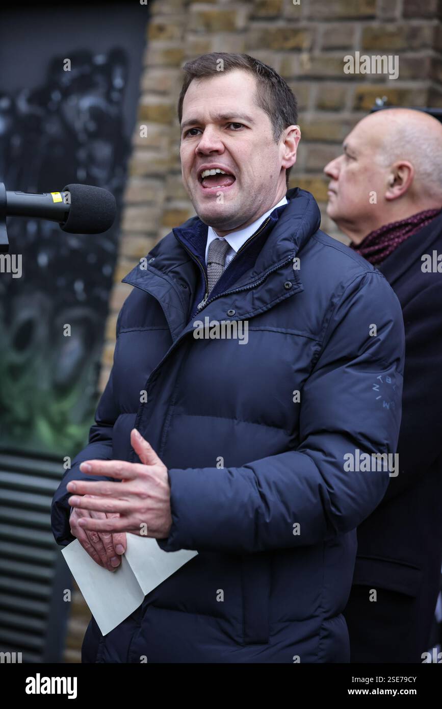 London, UK. 08th Feb, 2025. Robert Jenrick, Conervative MP and Shadow ...