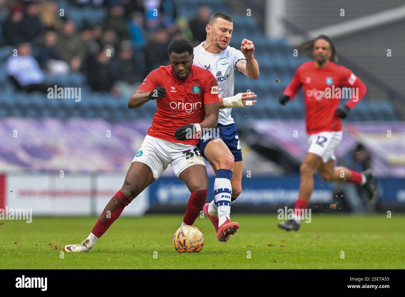 Deepdale, Preston, UK. 8th Feb, 2025. FA Cup Fourth Round Football ...
