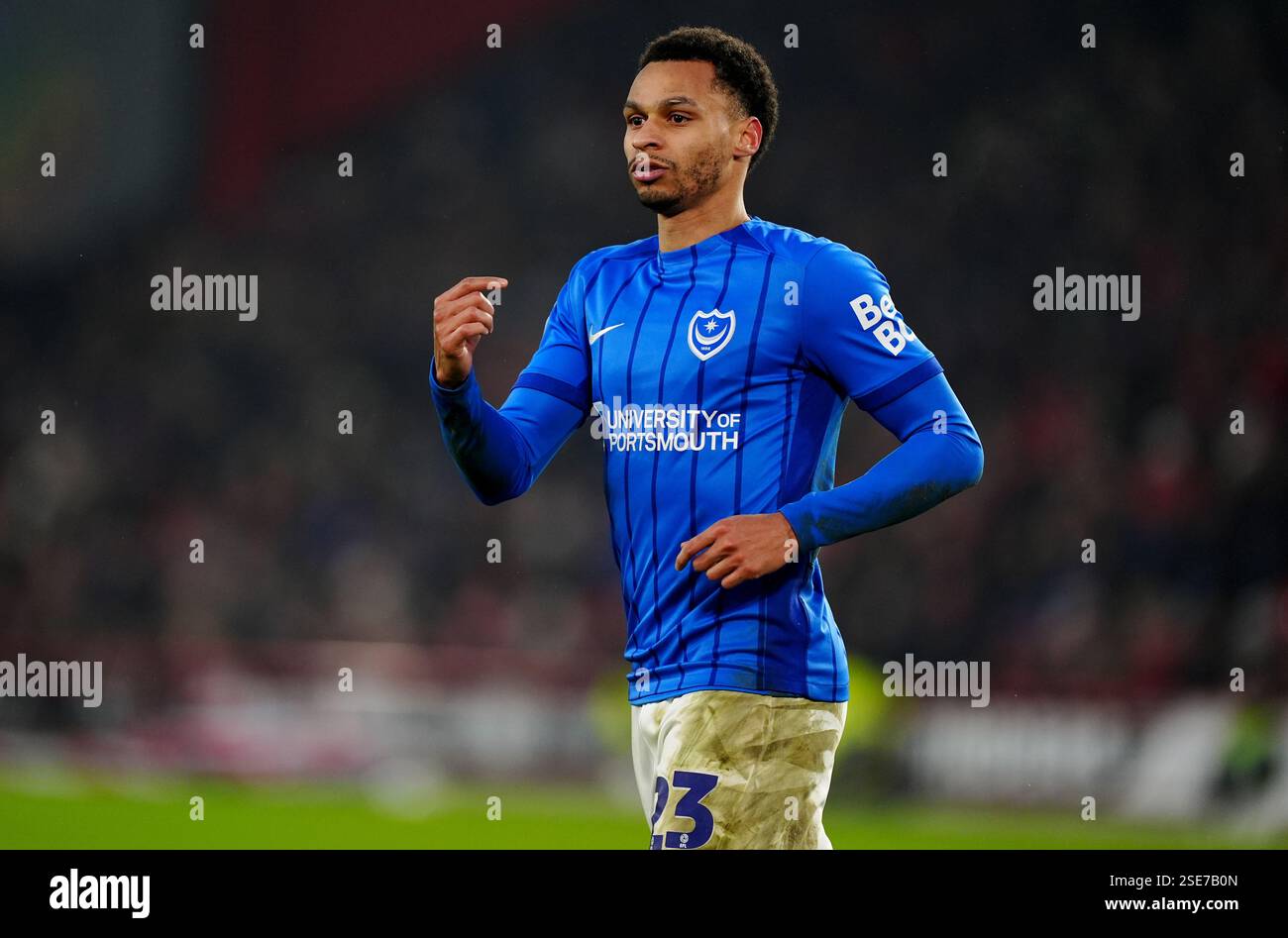 Portsmouth's Josh Murphy during the Sky Bet Championship match at ...