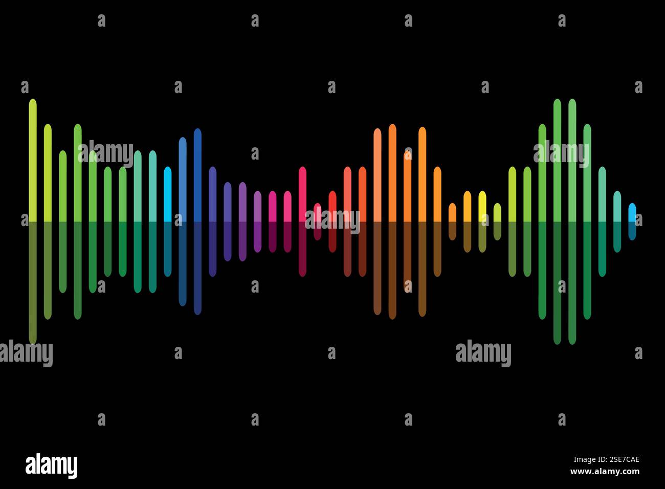 Visualizer equalizer Stock Vector Images - Alamy