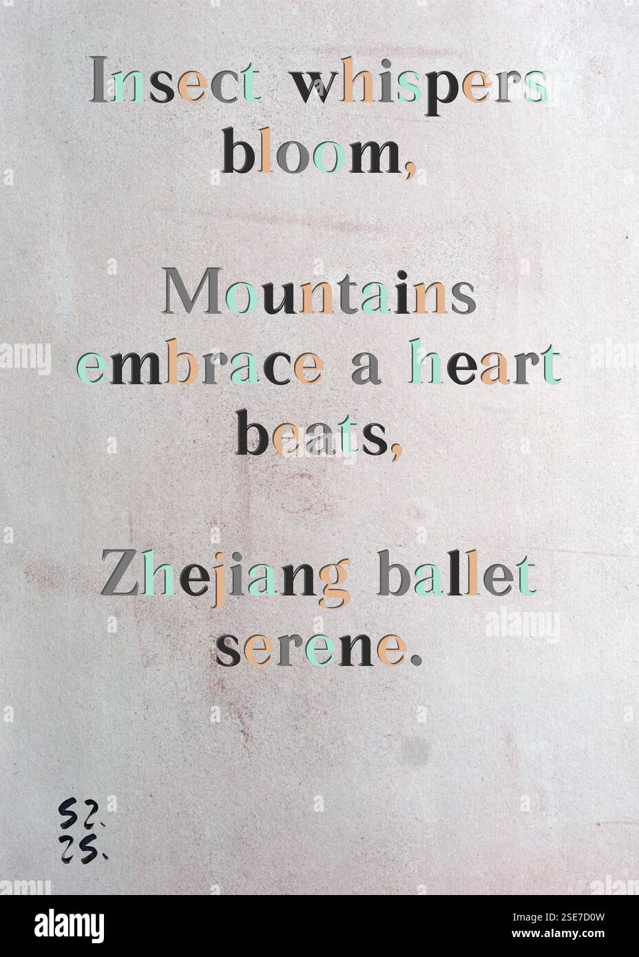 Insect whispers bloom, Mountains embrace a heart beats, Zhejiang ballet ...