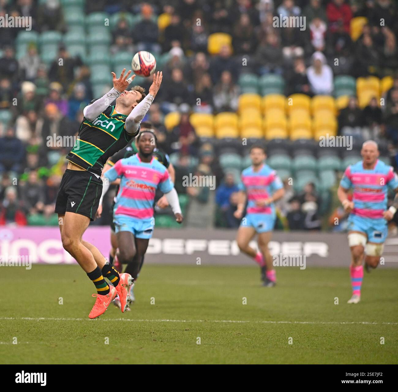 Northampton, UK. 08th Feb, 2025. Northampton ENGLAND - : James Ramm in ...