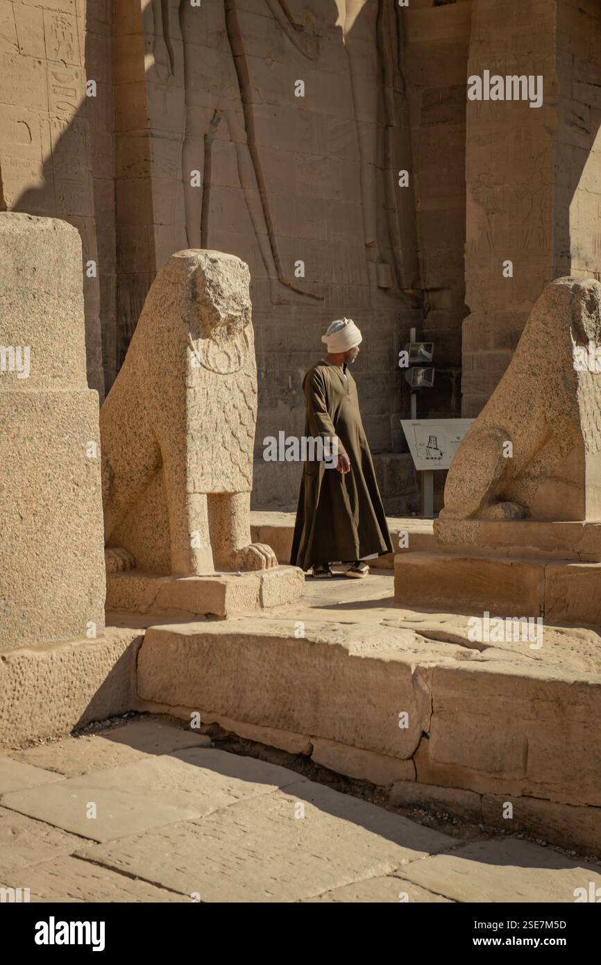 ancient Egyptian temple complex of Philae in Egypt Stock Photo - Alamy