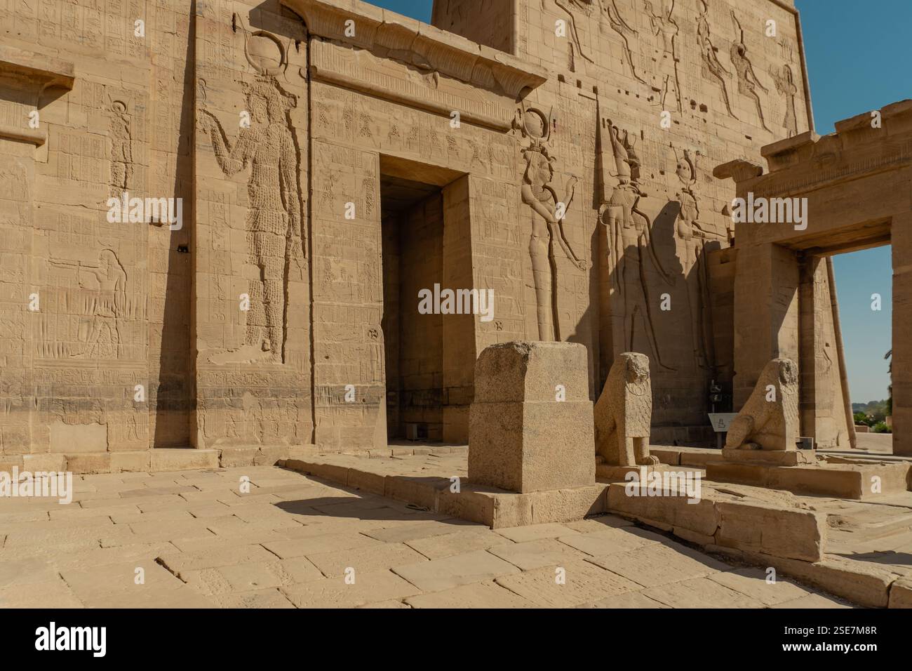 ancient Egyptian temple complex of Philae in Egypt Stock Photo - Alamy
