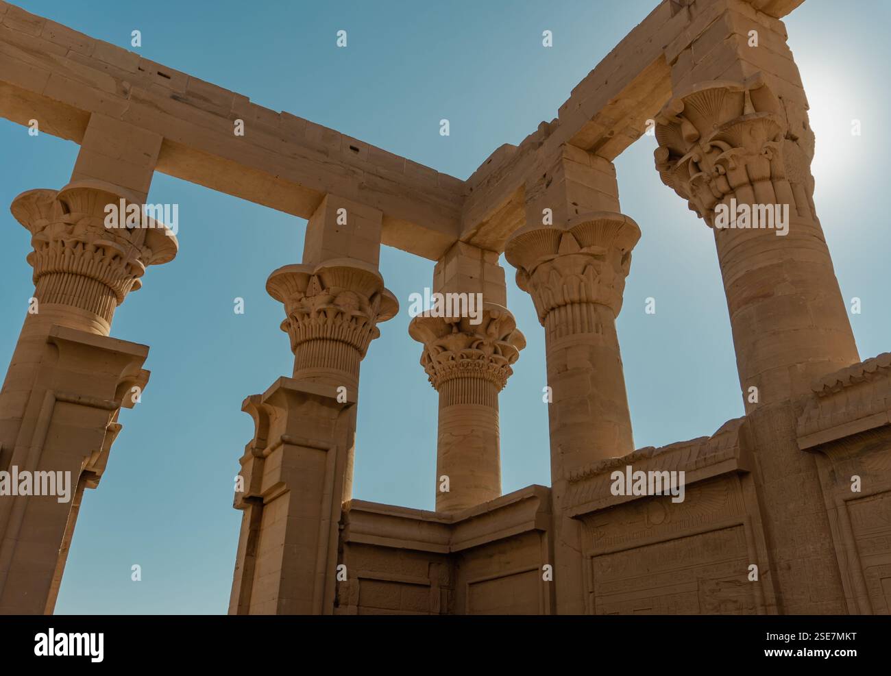 ancient Egyptian temple complex of Philae in Egypt Stock Photo - Alamy