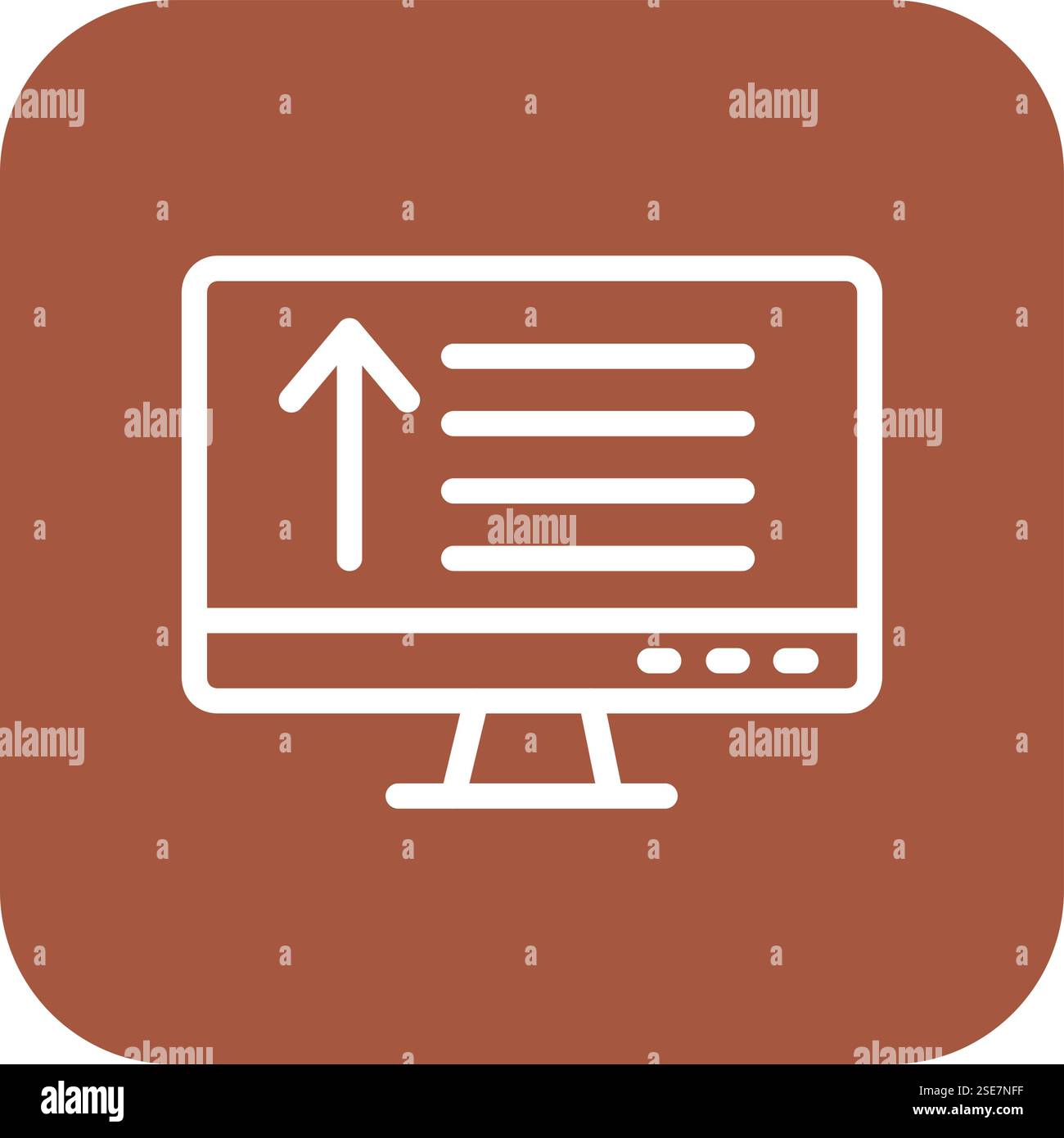 Vertical Vector Icon Design Illustration Stock Vector Image & Art - Alamy