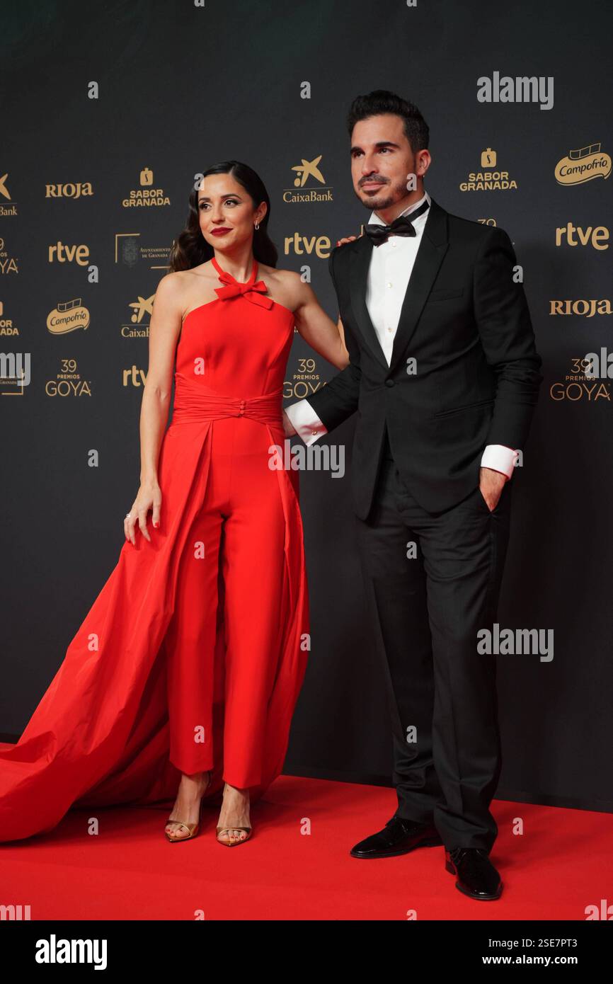 Granada, Spain. 08th Feb, 2025. Author Javier Castillo and Veronica ...