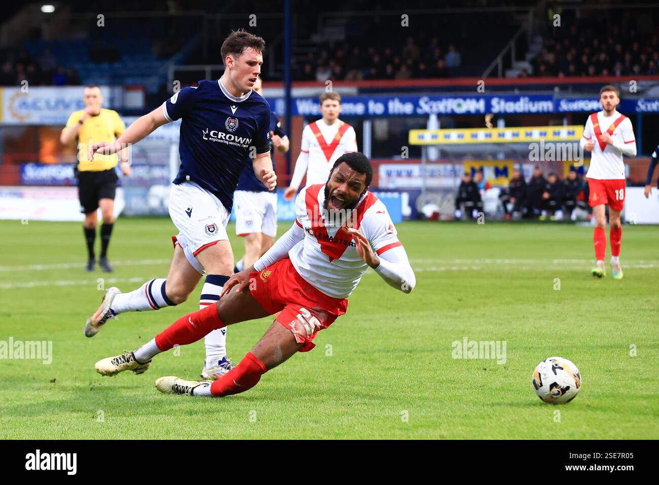 Dens Park, Dundee, UK. 8th Feb, 2025. Scottish Cup Fifth Round Football ...
