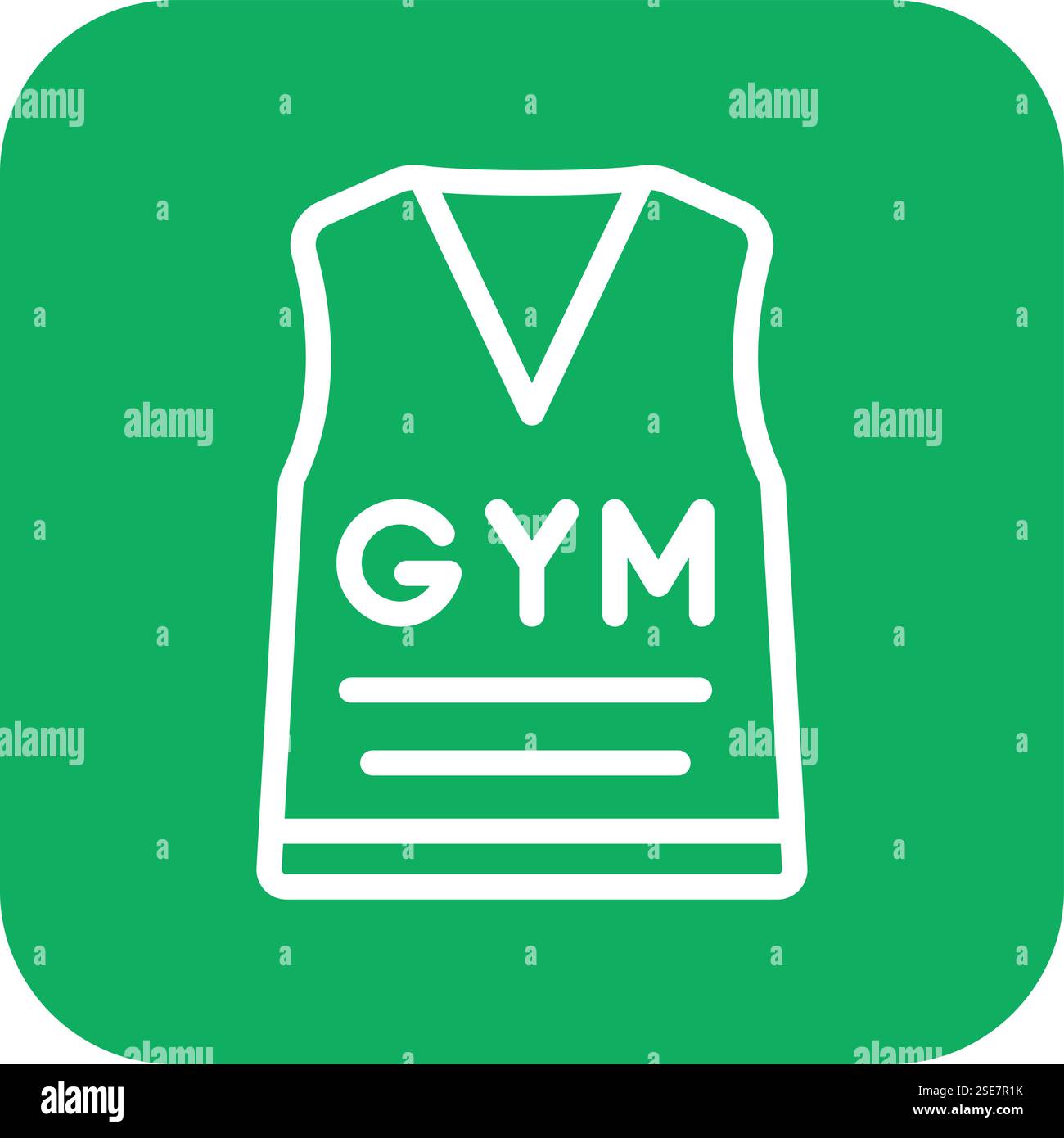 Gym suit vector vectors hi-res stock photography and images - Alamy