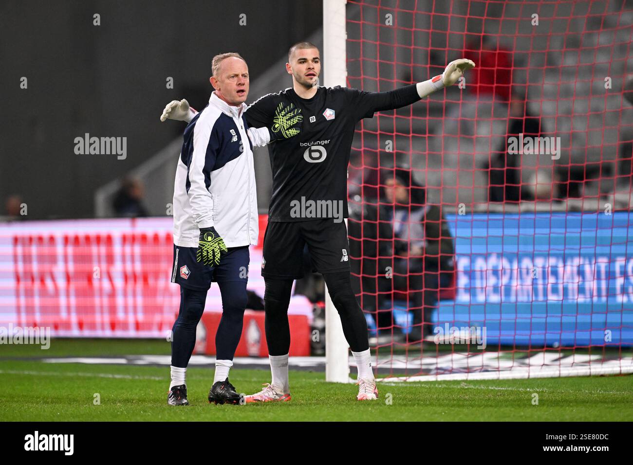 France. 08th Feb, 2025. Lille, France. 08th Feb, 2025. Nicolas DEHON ...